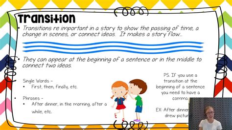 Transitional Phrases For Narrative Writing