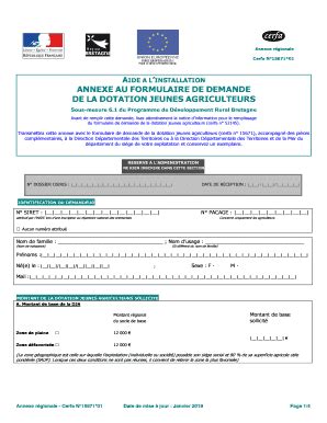 Fillable Online Annexe Au Formulaire De Demande De La Europe En