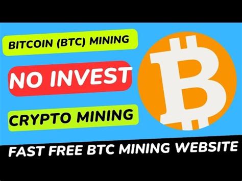 Fast Free Bitcoin Mining Website Crypto Mining For Beginners Free