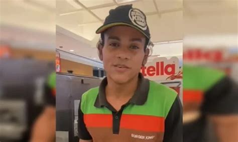 Viral funcionário do Burger King diz que urinou na roupa após ser
