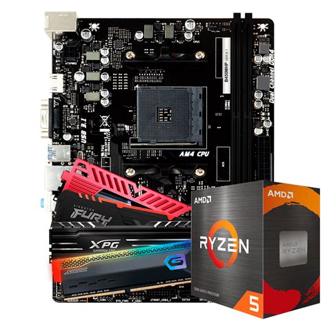 Kit Upgrade Amd Ryzen G Placa M E Biostar B Mhp Mem Ria Drr Gb