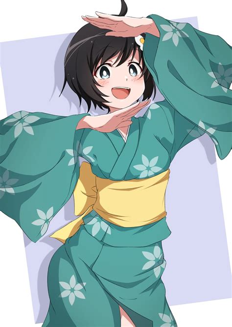 Araragi Tsukihi Monogatari And 1 More Drawn By Nijizuki Shino Danbooru