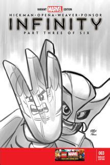 Infinity 2013 3 Castellani Lego Sketch Variant Comic Issues Marvel