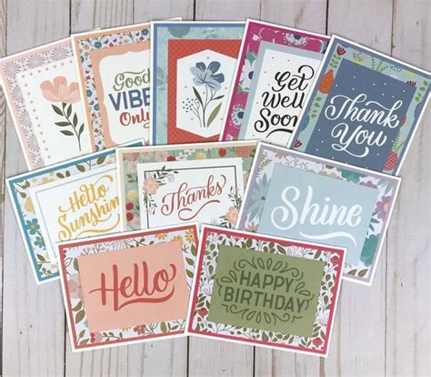 All Occasion Card Set Variety Pack Cards Greeting Cards Set Etsy