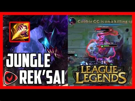 League Of Legends Rek Sai 10 1 12 JUNGLE Full Game Commentary