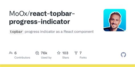 Github Moox React Topbar Progress Indicator Topbar Progress