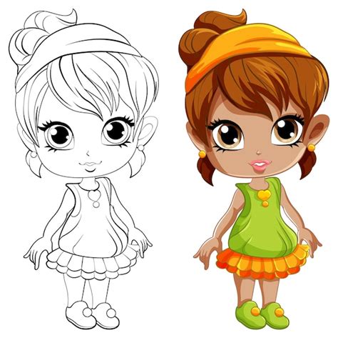 Princesa Desenho Colorir Imagens Download Grátis no Freepik Entre na