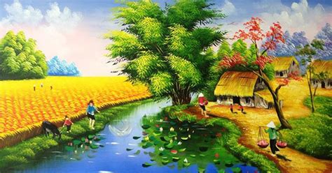 Hướng dẫn cách viết dàn ý bài văn tả cảnh quê hương lớp 5 mới nhất