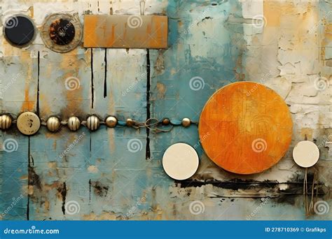 Old Rusted Metal Surface Graphic Background Creating A Unique