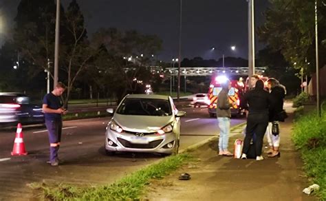 Rapaz sem habilitação provoca acidente na Linha Verde