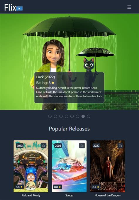GitHub JoeDGit Flix Flix Is A Movie And TV Show Discovery Tool It