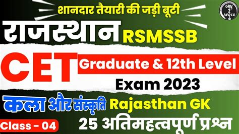Cet Exam Ke Liye Rajasthan Gk Rajasthan Cet Cet Rajasthan Gk