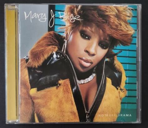 Mary J Blige No More Drama Cd Album Ebay