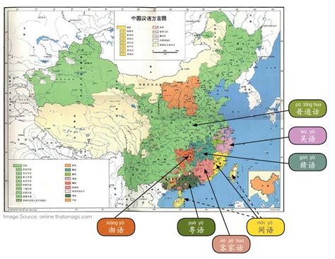 Mandarin Language Map