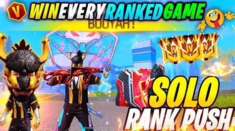 New Br Season Rank Push Trick Win Every Rank Game Solo Rank Push