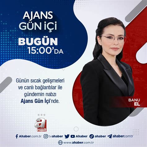 A Haber On Twitter Banu Elin Sunumuyla Ajans G N I Da