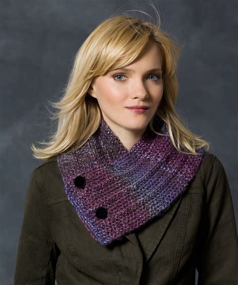 Free Knitting Patterns For Neck Warmers With Buttons At Margaret