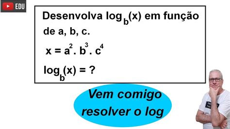 GRINGS APLICAÇÃO PROPRIEDADES DOS LOGARITMOS YouTube