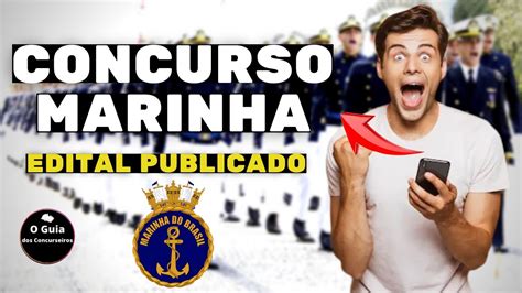 Acabou De Sair Concurso Oficiais Da Marinha Edital Publicado