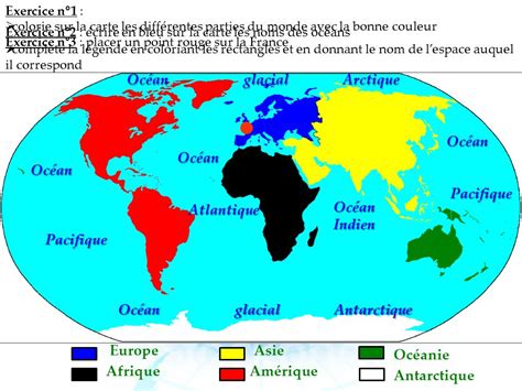 Carte du monde à imprimer a4 infini photo