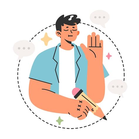 Premium Vector Work Life Balance Concept Male Character Setting