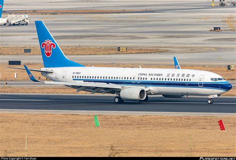 B 1923 China Southern Airlines Boeing 737 86N WL Photo By Yan Shuai