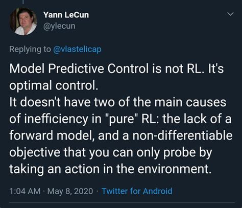 what is the main difference between model predictive control and model based reinforcement