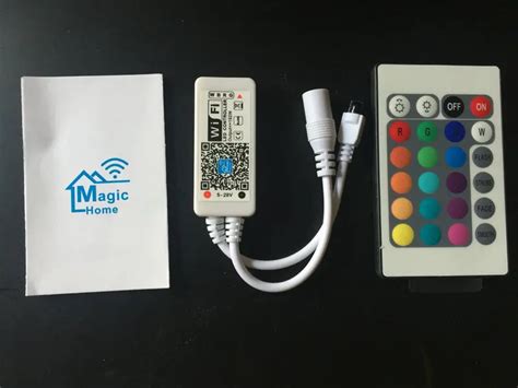 Magic Home Wifi LED RGBW Controler DC5V 28V MIni Wifi 24 IR Key