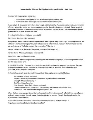 Fillable Online Instructions For Filling Out The Shipping Receiving And