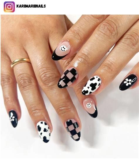 Cute Cow Nail Art Designs For Nerd About Town