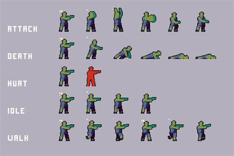 Free 3 Character Sprite Sheets Pixel Art Craftpix Net 0FB