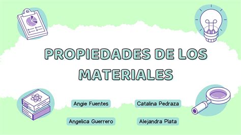 Propiedades De Los Materiales Youtube