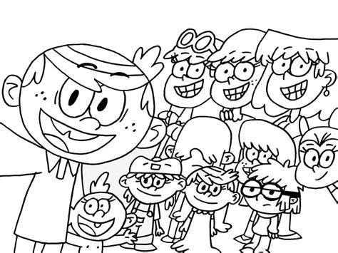 Dibujos De The Loud House Para Colorear Dibujos Online