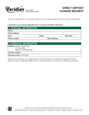 Fillable Online Das Iowa GovformseftauthorizationformDirect Deposit