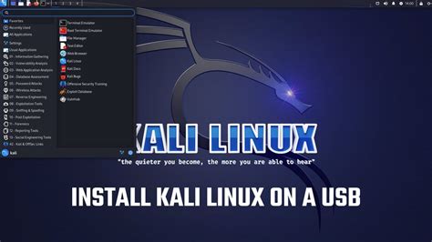 Kali Linux Persistence Live Install On A Usb Bootable Pen Drive Using