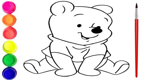 Bolalar uchun ayiq rasm chizish Сурет салу аю How to draw bear