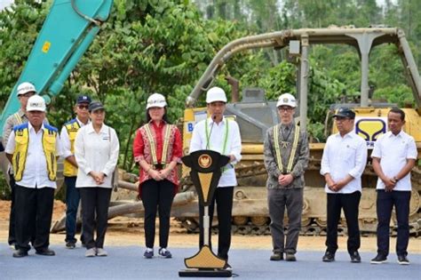 Presiden Jokowi Groundbreaking Pembangunan Rumah Sakit Pertama Di IKN