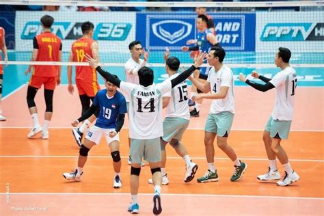 Jadwal Pertandingan Voli Putra Di 12 Besar AVC Championship 2023 Bola Net