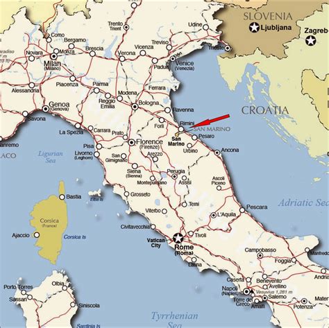 Mapas Da Cidade De San Marino MapasBlog