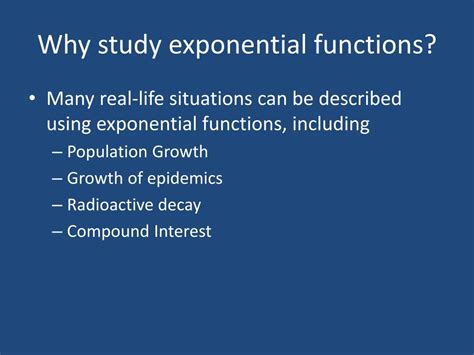ppt exponential functions powerpoint presentation free download id 2792396