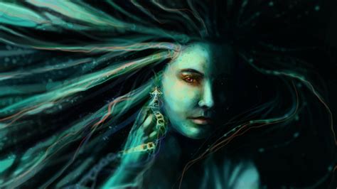 Fondos De Pantalla Arte Fantas A Chica De Fantas A Oscuridad