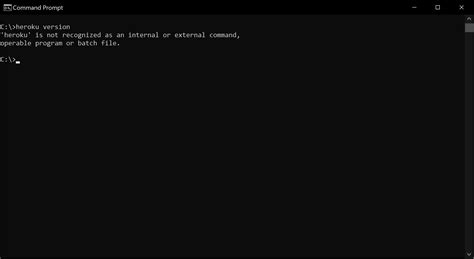 Windows How To Run Heroku CLI Without Administrator Rights Stack