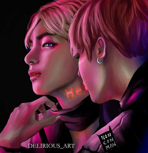 Taekook Fanarts Taekook Bts Fanart Fan Art