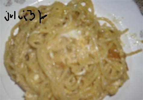 Jajecznica Z Makaronem Spagetti Doradcasmaku Pl