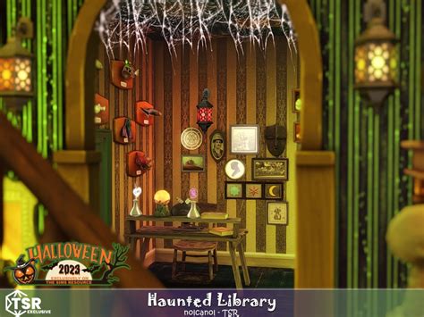 The Sims Resource Haunted Library Tsr Cc