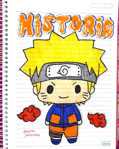 CAPA DE MATÉRIA DE HISTÓRIA DO NARUTO en 2023 Dibujos
