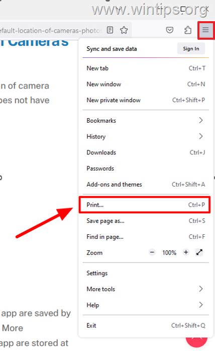 How To Save A Web Page As PDF In Chrome Firefox EDGE WinTips Org