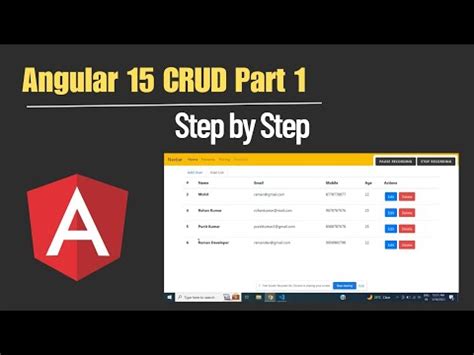 Angular 12 CRUD Using Net Core Web API Part 1 EF Core MYSQL