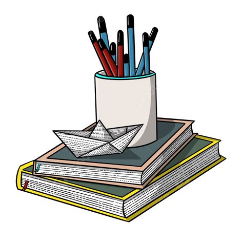 Ilustración De Libros De Imágenes Prediseñadas PNG Libro Educación