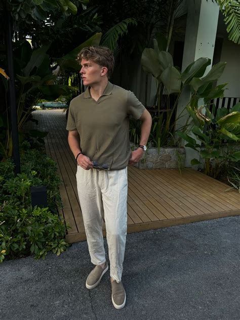 Old Money Boy With Summer Outfit Ready For Dinner Date Summer Outfits
